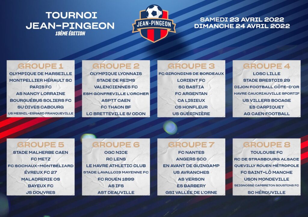 Trois ans après, clubs pros et amateurs repartent à la conquête du tournoi U11 Jean-Pingeon ...