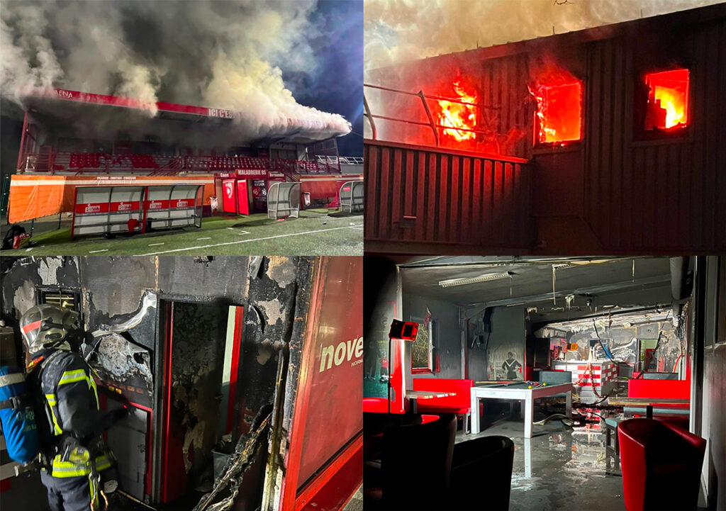 Après l'incendie de son club house, La MOS sous le choc - Foot Normand